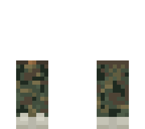 girl camo pants | Minecraft Skin