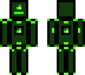 Green npc bot | Minecraft Skin