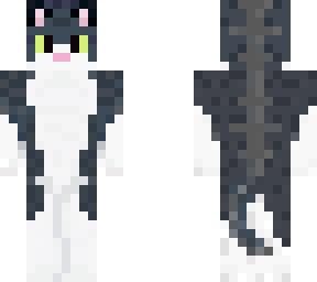 grey cat | Minecraft Skins