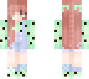 Mint Chocolate Chip! | Minecraft Skin