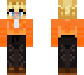 orange king | Minecraft Skins