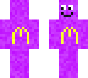 grimace shake | Minecraft Skins