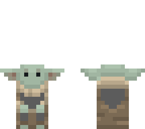 baby yoda | Minecraft Skin