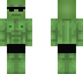 buff cool frog | Minecraft Skin