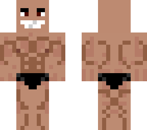 dwayne the rock | Minecraft Skins