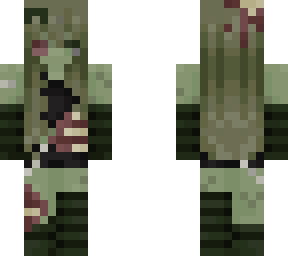 Edited Zombie Girl Skin | Minecraft Skin