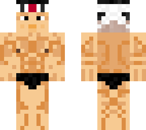 muscle man | Minecraft Skins