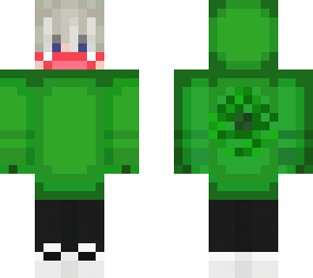 shiny Bulbasaur hoodie. | Minecraft Skin