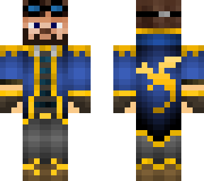 Steampunk Bearded | Minecraft Skin