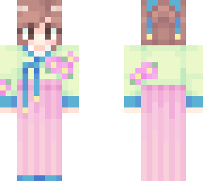 TinaKitten - Hanbok outfit | Minecraft Skin