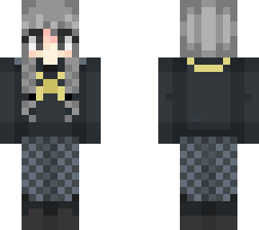 Yu Narukami Crossdressing - Persona 4 | Minecraft Skin