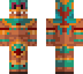 Aztec Warrior | Minecraft Skin