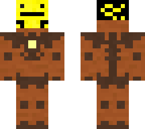 badlands themed frog in mech suit | Minecraft Skin