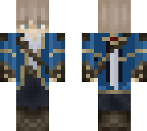 blue prince | Minecraft Skin