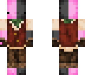 Chimera Axolotl Hobbit (Retexture) | Minecraft Skin