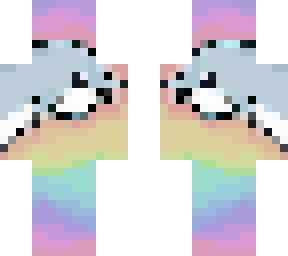 Dolphin pixel art | Minecraft Skin