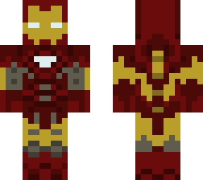 iron man | Minecraft Skins