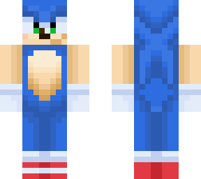 sonic the hedgehog | Minecraft Skins