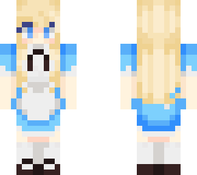 Teddie Crossdressing - Persona 4 | Minecraft Skin