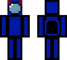 blue demon | Minecraft Skins
