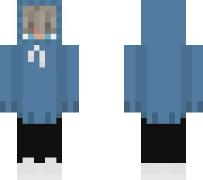 Blue Hoodie | Minecraft Skin