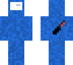 Blue is SUS | Minecraft Skin