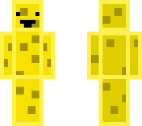 cheese man | Minecraft Skin