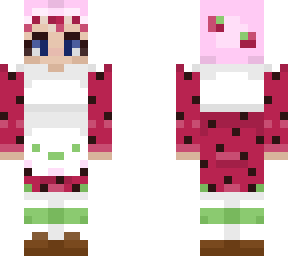 strawberry shortcake | Minecraft Skins