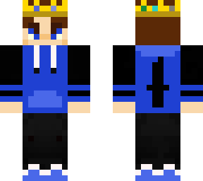 blue hoodie | Minecraft Skins