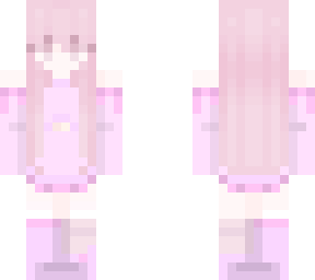 cute pink girl | Minecraft Skin