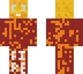 fire man | Minecraft Skins