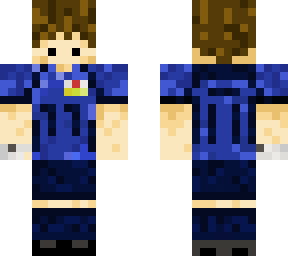 me as a blue locker | Minecraft Skin