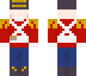 Nutcracker - Lethal Compaany | Minecraft Skin