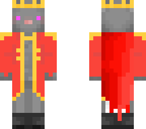 Rat King Ender Corruption, stage 1 fixed | Minecraft Skin