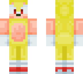 Super Sonic | Minecraft Skin