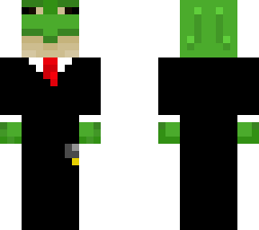 Agent Frog | Minecraft Skin