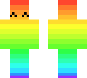 Arcoiris feliz | Minecraft Skin