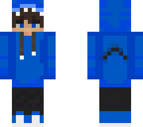 blue axolotl boy | Minecraft Skins