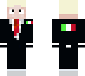 Black suit italy | Minecraft Skin