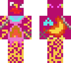 Colorful Derpy Monster Skin | Minecraft Skin