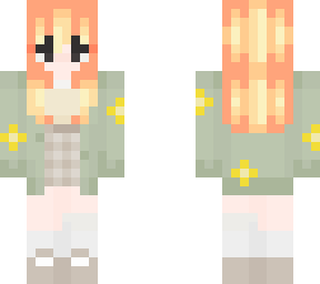 Dandelion girl | Minecraft Skin