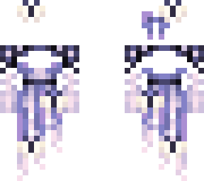 Cottagecore Pink Flowery Dress - Base | Minecraft Skin