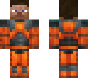 Hev suit steve | Minecraft Skin