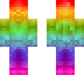 rainbow steve | Minecraft Skins