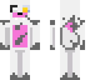 *FNAF 2 Mangle Plush (damaged)* | Minecraft Skin