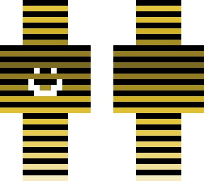 Gold Fade With Smiley Face | Minecraft Skin