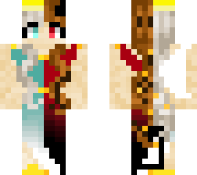 half & half Devil/Angel | Minecraft Skin