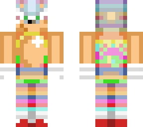 Hyper Sonic | Minecraft Skin