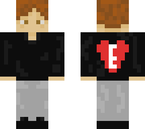 matching boy1 letter E | Minecraft Skin