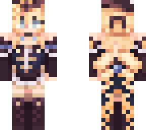 Navia ~ genshin impact | Minecraft Skin